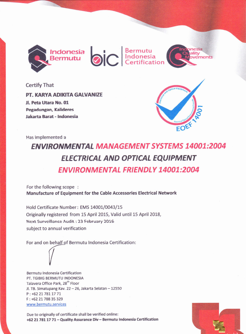 About - PT Karya Adikita Galvanize